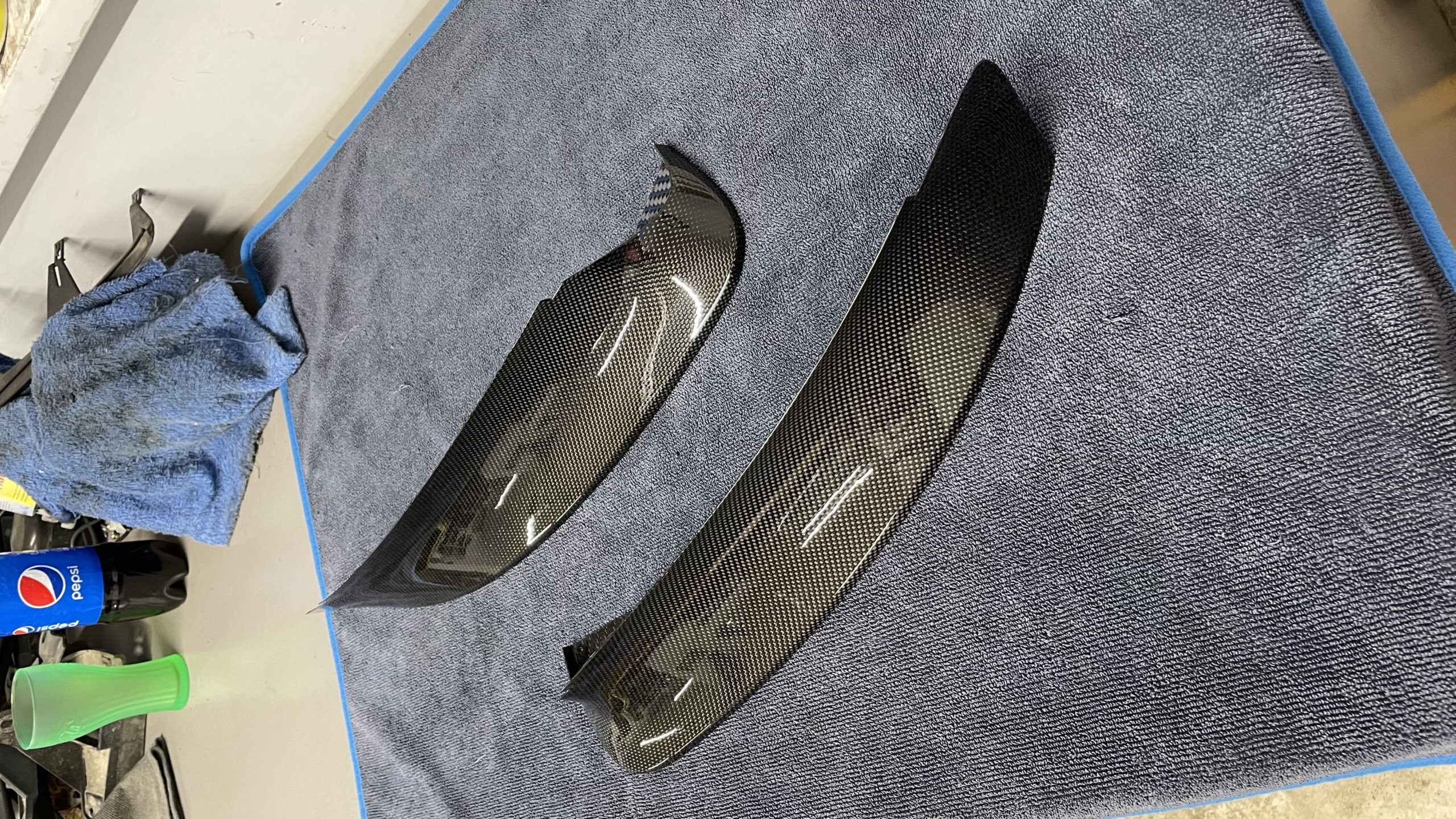 Splitters for CSL style front bumper - M3Projekts
